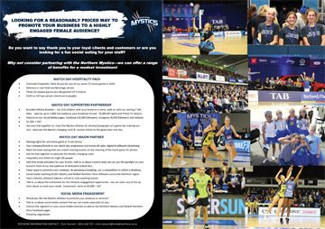 Northern Mystics Netball Home