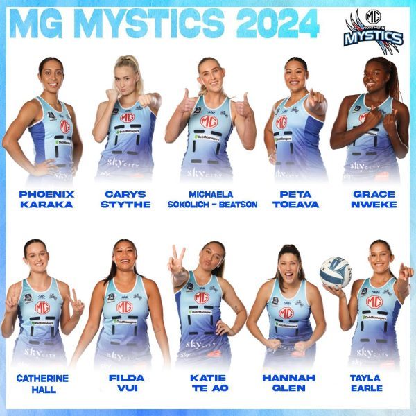 MG Mystics Netball Home
